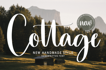 Cottage Font Digital Font Download