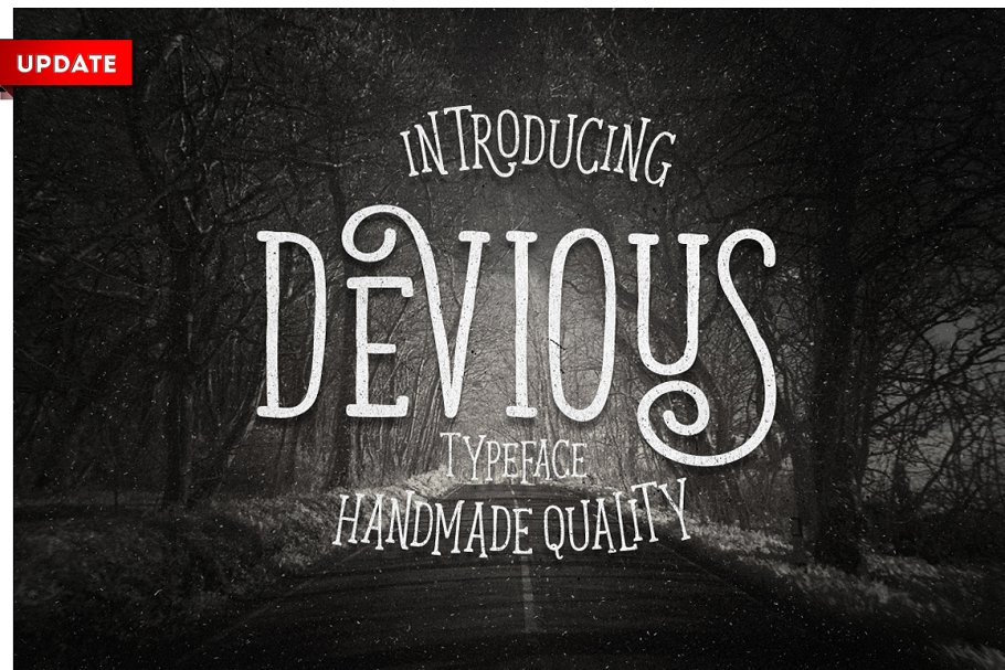 Devious Typeface Digital Font Download