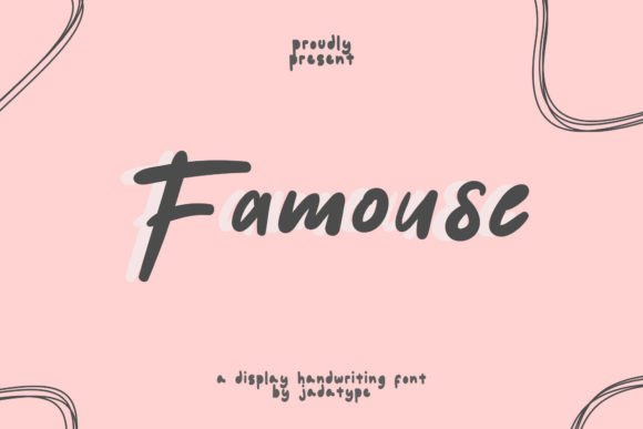 Famouse Font Digital Font Download