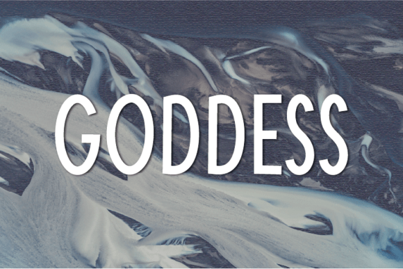 Goddess Font Digital Font Download