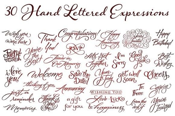Greeting Cards Font Digital Font Download