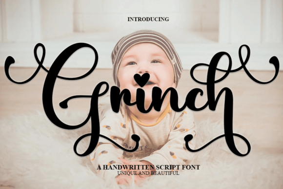 Grinch Font Digital Font Download
