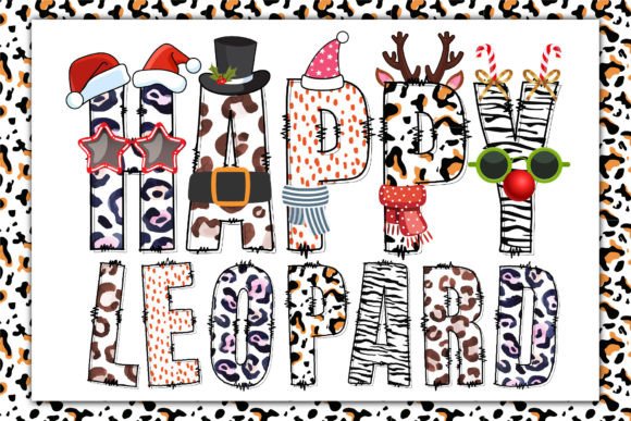 Happy Leopard Font Digital Font Download
