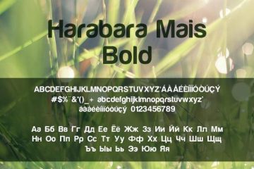 Harabara Mais Bold Digital Font Download