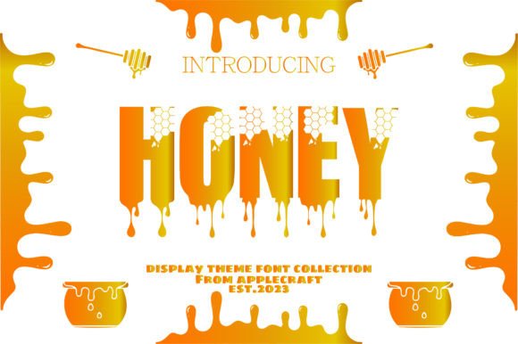 Honey Font Digital Font Download