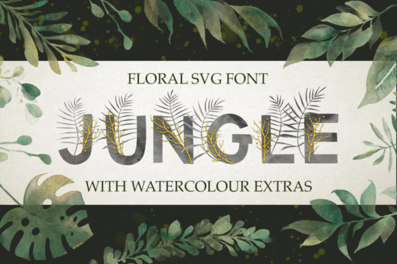 Jungle Font Digital Font Download