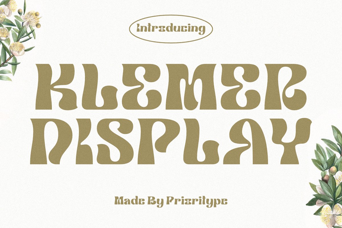 Klemer Display Digital Font Download