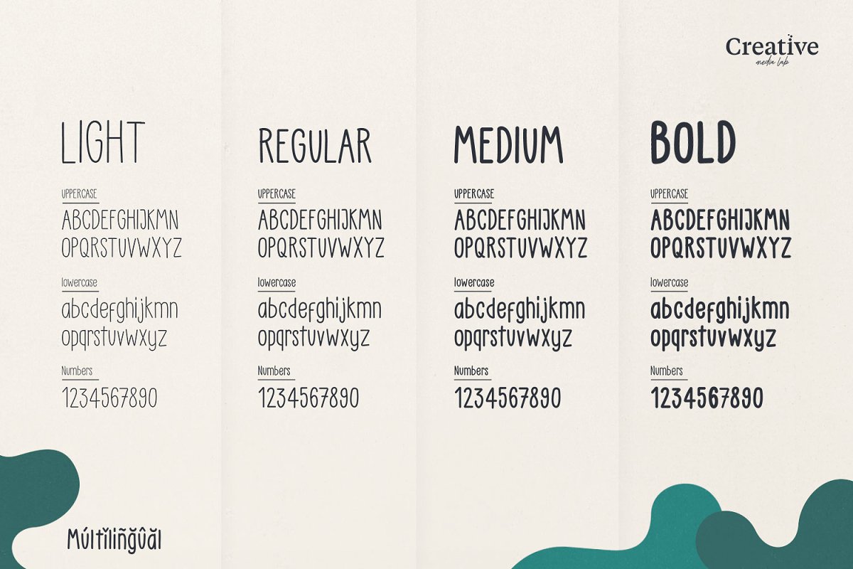 Little Pea - Handwritten Font Digital Font Download