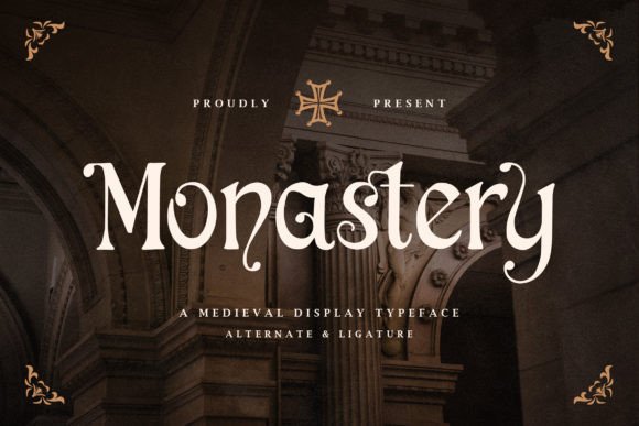 Monastery Font Digital Font Download