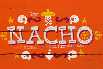 Nacho Font Digital Font Download