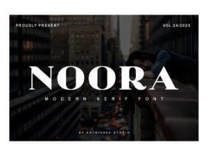 Noora Font Digital Font Download