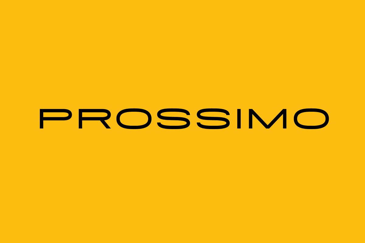 Prossimo Digital Font Download