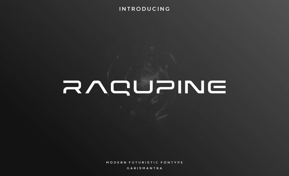 Raqupine Digital Font Download