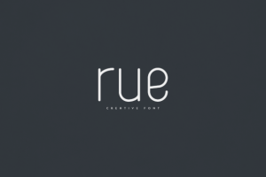 Rue Font Digital Font Download