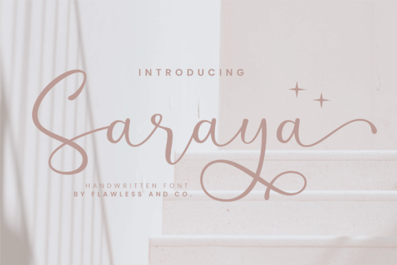 Saraya Font Digital Font Download
