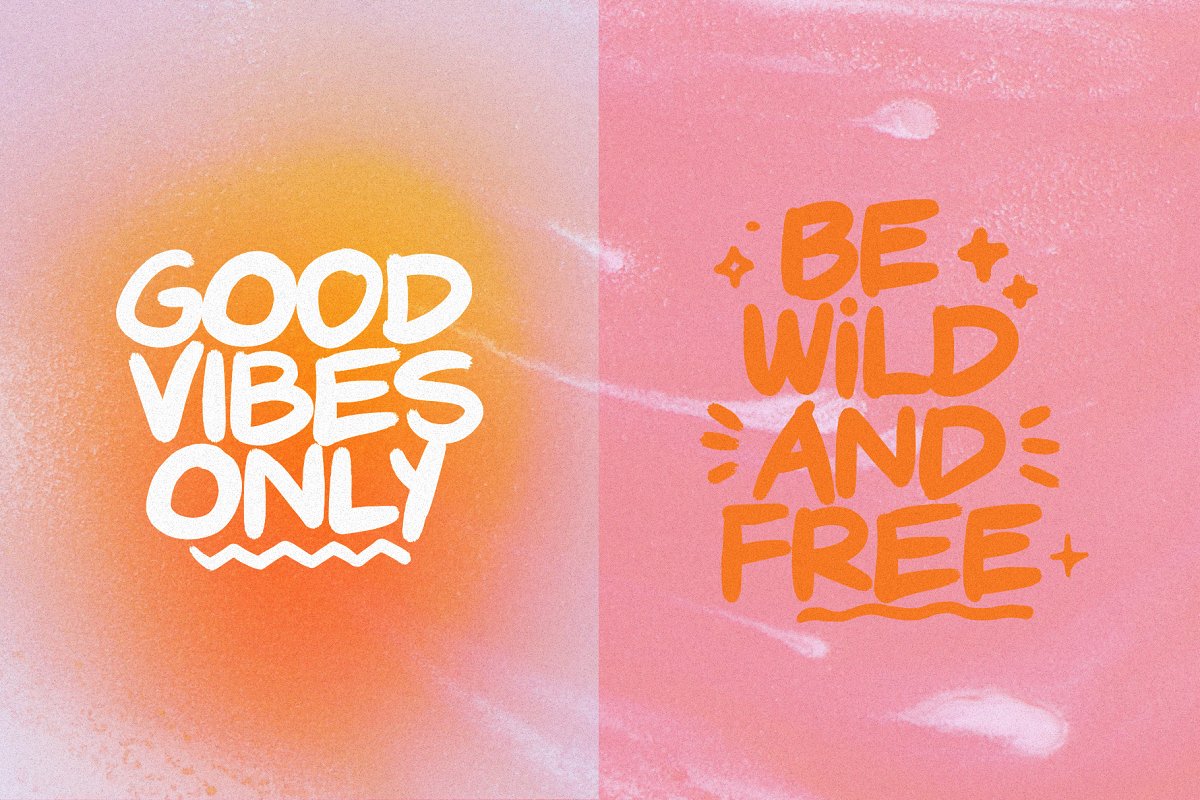 Wild Hand- Handwritten Font Digital Font Download