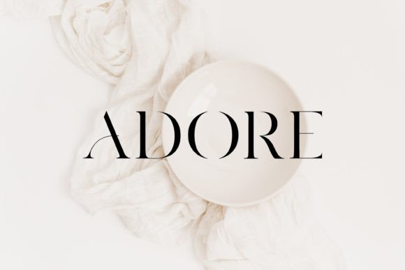 Adore Font Digital Font Download