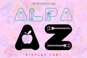Alpa AZ Font Digital Font Download