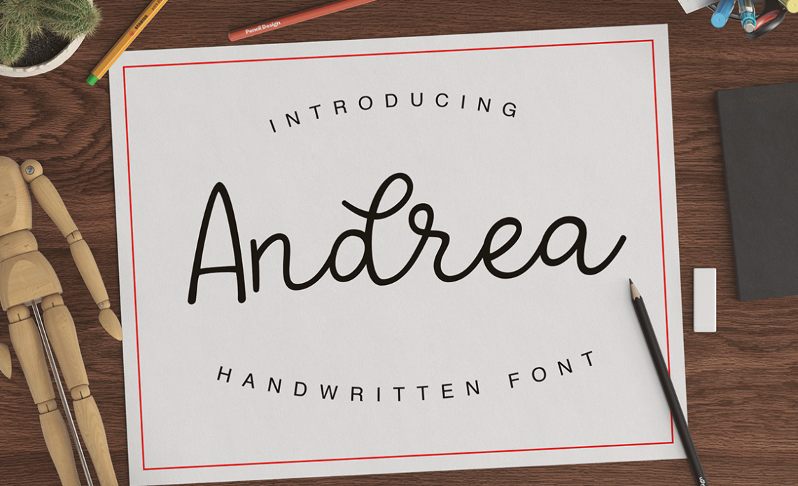 Andrea Font Digital Font Download