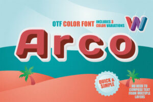 Arco Font Digital Font Download