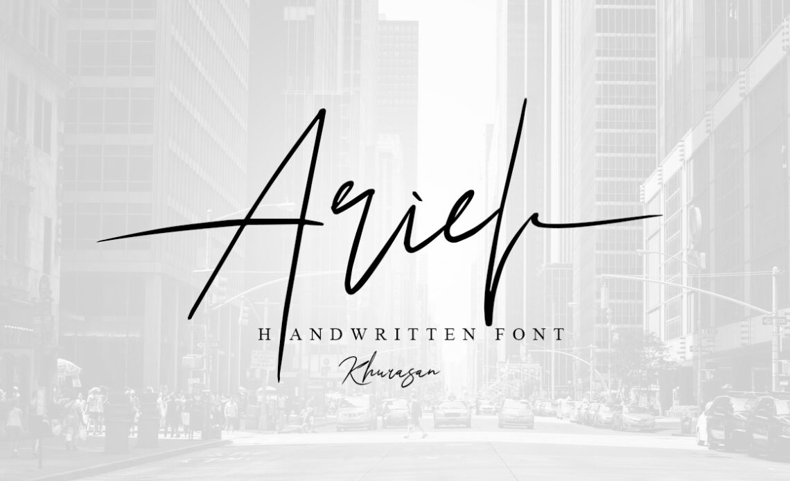 Arial Font Digital Font Download