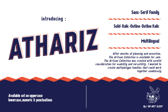 Athariz Font Digital Font Download