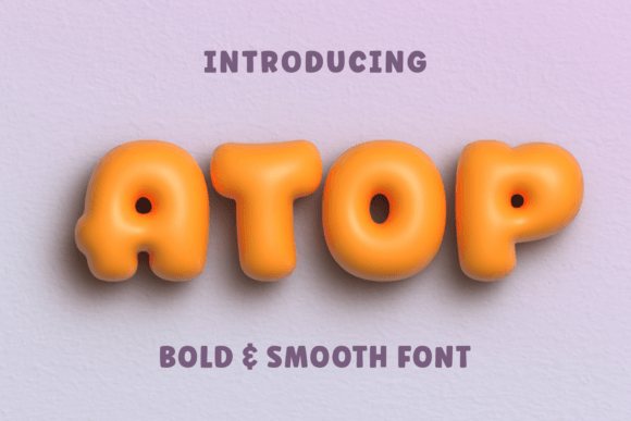 Atop Font Digital Font Download
