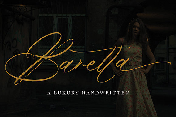 Baretta Font Digital Font Download