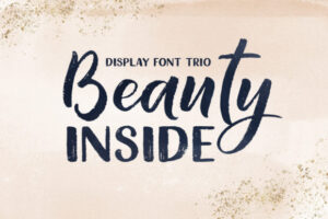 Beauty Inside Font Digital Font Download