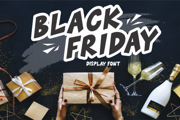 Black Friday Font Digital Font Download