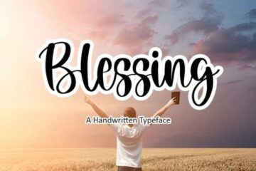 Blessing Font Digital Font Download
