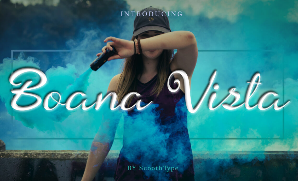 Boana Vista Font Digital Font Download