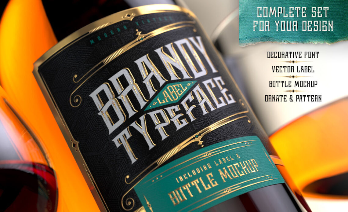 Brandy Label Font Digital Font Download