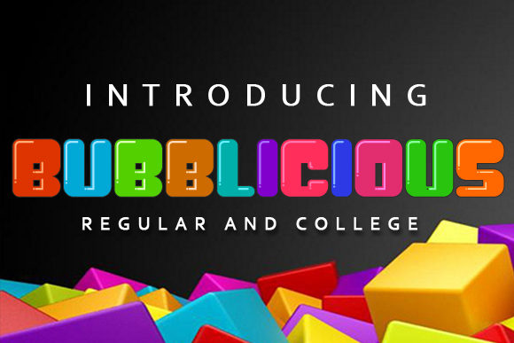 Bubblicious Font Digital Font Download