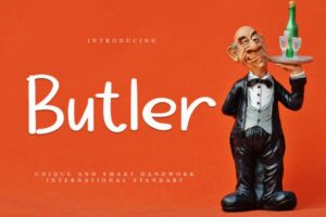 Butler Font Digital Font Download