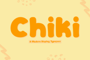 Chiki Font Digital Font Download