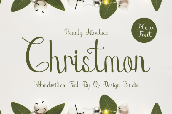 Christmon Font Digital Font Download