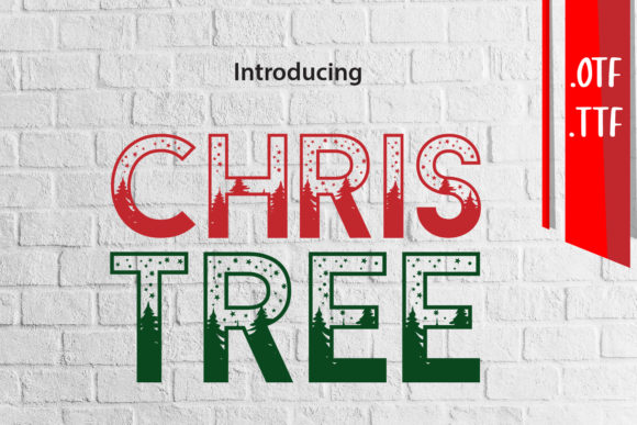 Christree Font Digital Font Download