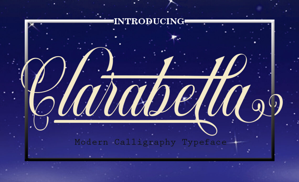 Clarabella Font Digital Font Download