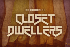 Closet Dwellers Font Digital Font Download