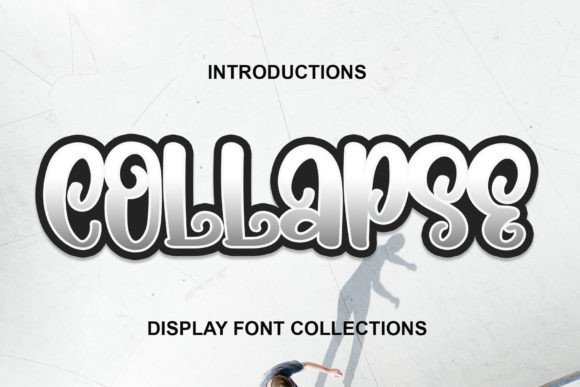 Collapse Font Digital Font Download