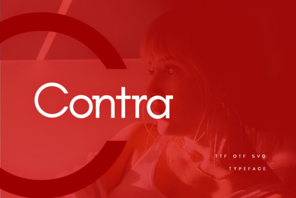 Contra Font Digital Font Download