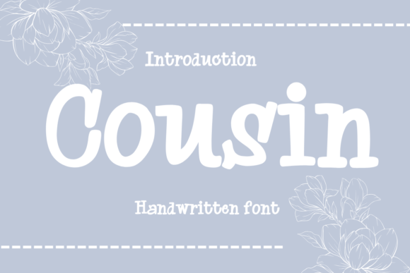 Cousin Font Digital Font Download