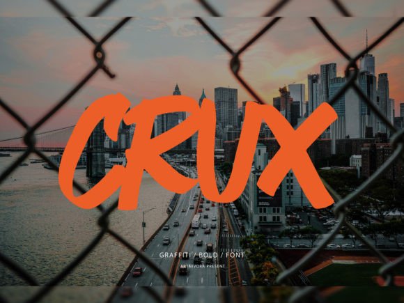 Crux Font Digital Font Download