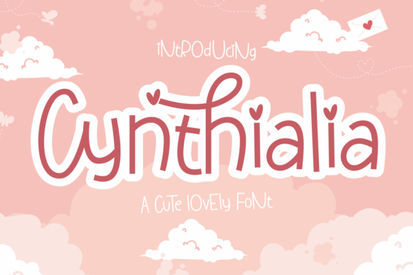 Cynthialia Font Digital Font Download