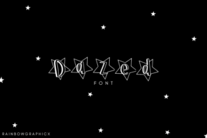 Dazed Font Digital Font Download