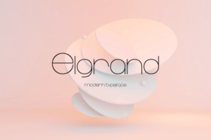Elgrand Font Digital Font Download