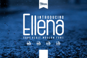 Ellena Font Digital Font Download