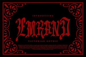 Emrand Font Digital Font Download
