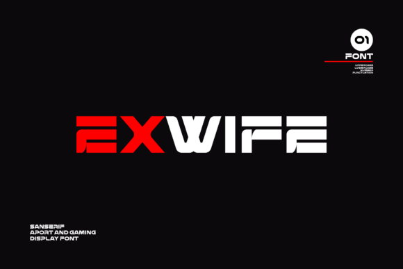 Exwife Font Digital Font Download